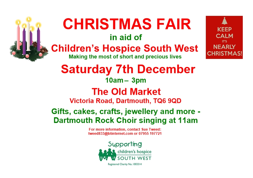 CHSW Christmas Fair – Saturday 7th December 2024 - Visit South Devon