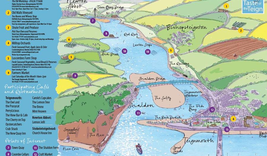 Taste of the Teign Food & Drink Trail - Visit South Devon